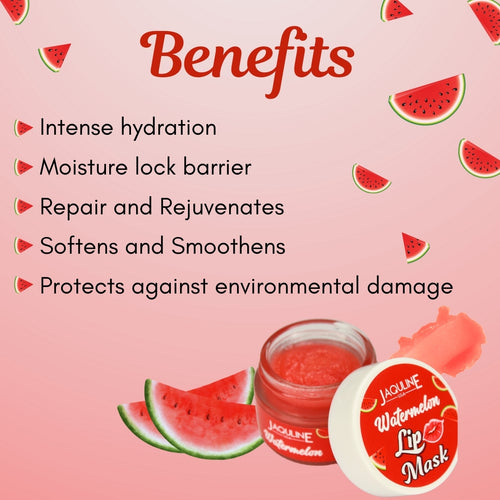 Jaquline USA Watermelon Lip Mask |Provides Intense Hydration |Softens ...