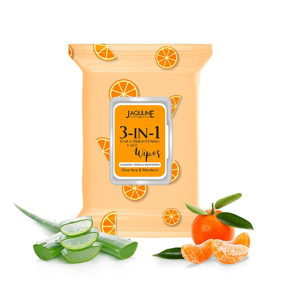 Buy Best Skin Brightening Facial Wipes Online | Jaquline USA