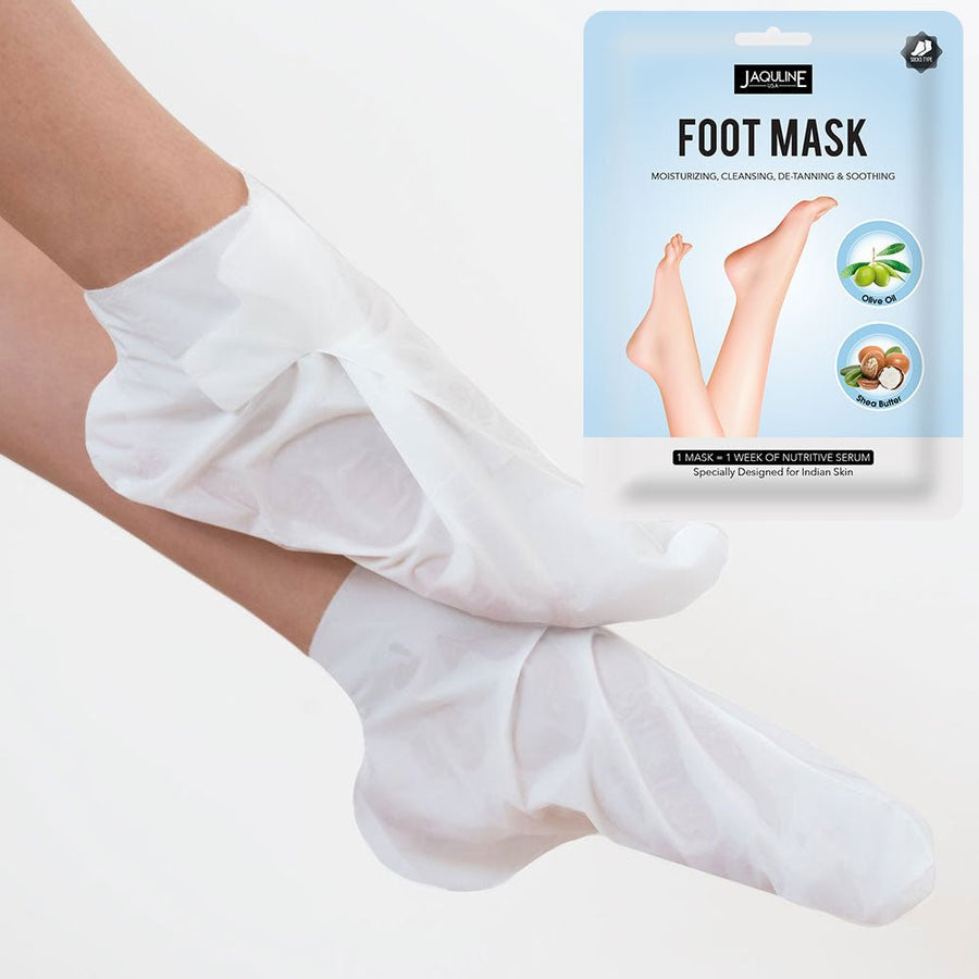 De-tanning & Soothing Foot Mask - JaqulineUSA
