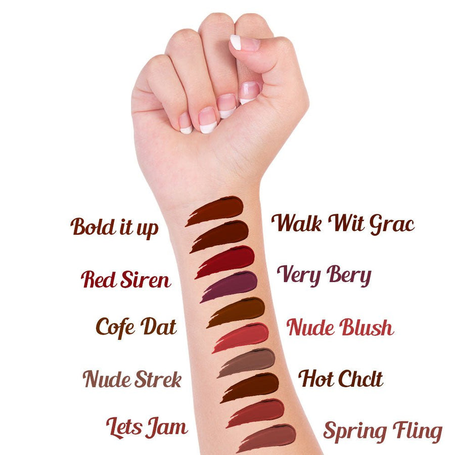 Mad About Matte Liquid Lipstick Coffee Date (6.5ml) - JaqulineUSA
