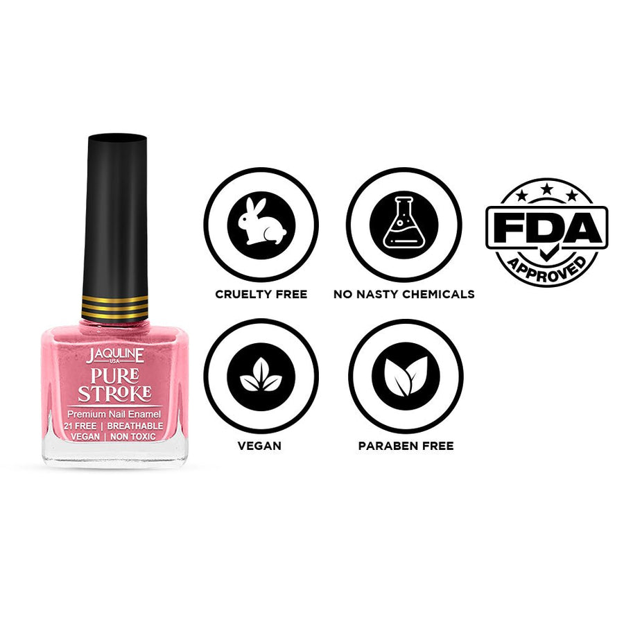 Pure Stroke Nail Enamel: Flawless - JaqulineUSA