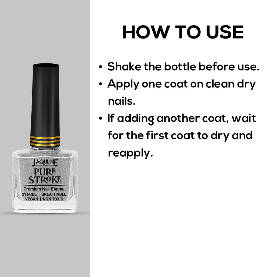 Pure Stroke Nail Enamel: For-Real - JaqulineUSA