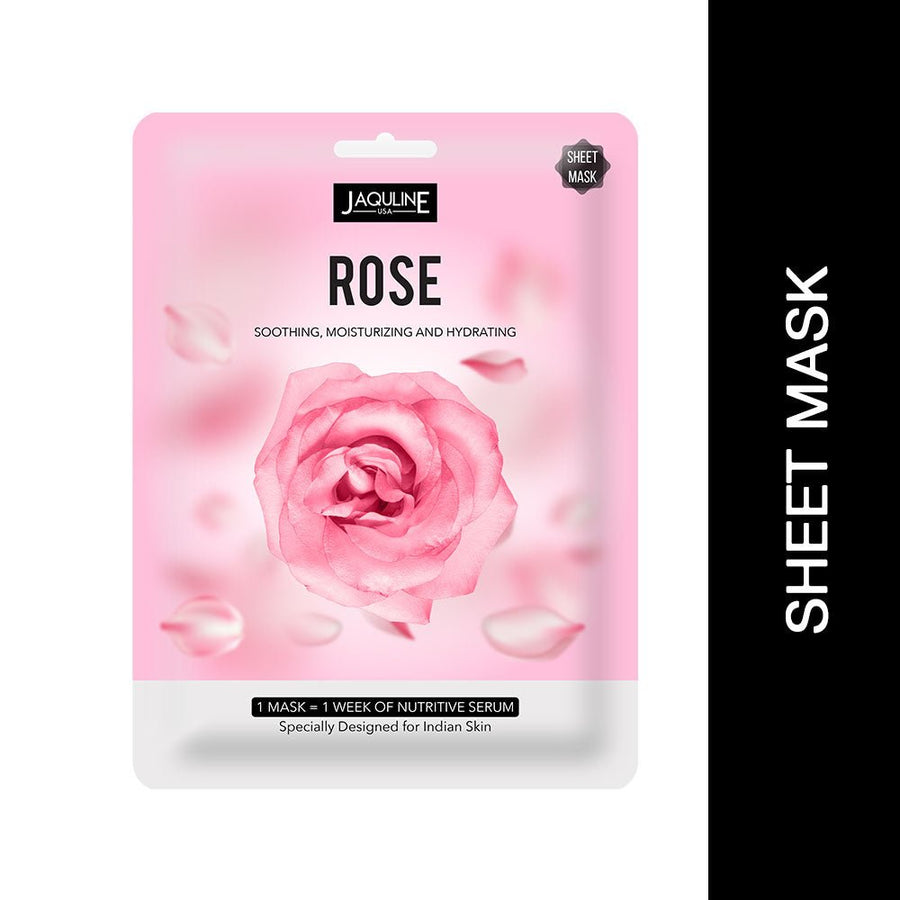 Buy Rose Sheet Mask Online at Best Prices | Jaquline USA